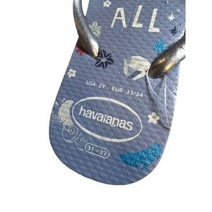Havaianas | Shoes | Havaianas Cinderella Slim Flip Flop New Size 2 Kids ...